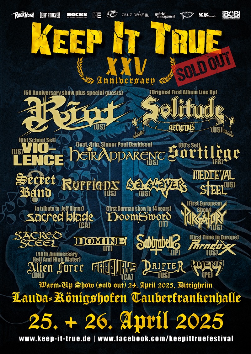 Keep It True – The traditional Heavy Metal Festival